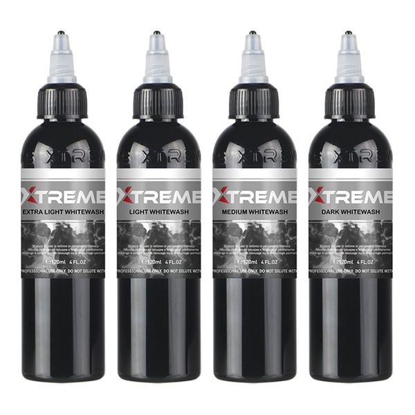 EXTREME INK - WHITEWASH SET 4oz – Power Tattoo Supply