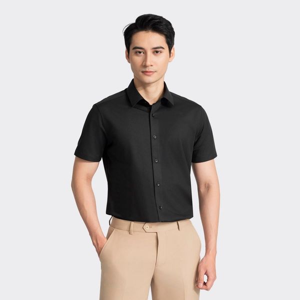 Áo Sơ Mi Đen Nam Insidemen ISS056AZ