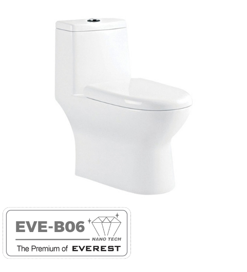 Bồn Cầu Liền Khối EVEREST EVE-B06 – Showroom Phong Phú
