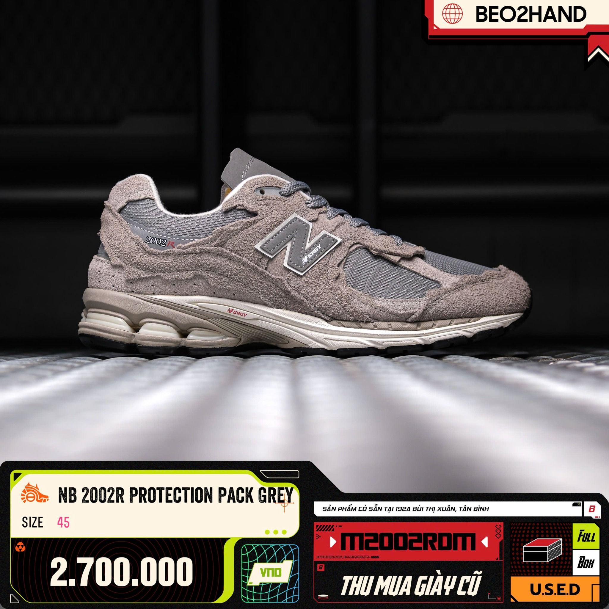 NB 2002R PROTECTION PACK GREY - M2002RDM - 45 - BÈO STORE