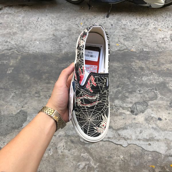 VANS SLIP ON SPIDER WEB - VN0A3JEX1JJ - 38 - BEO2HAND