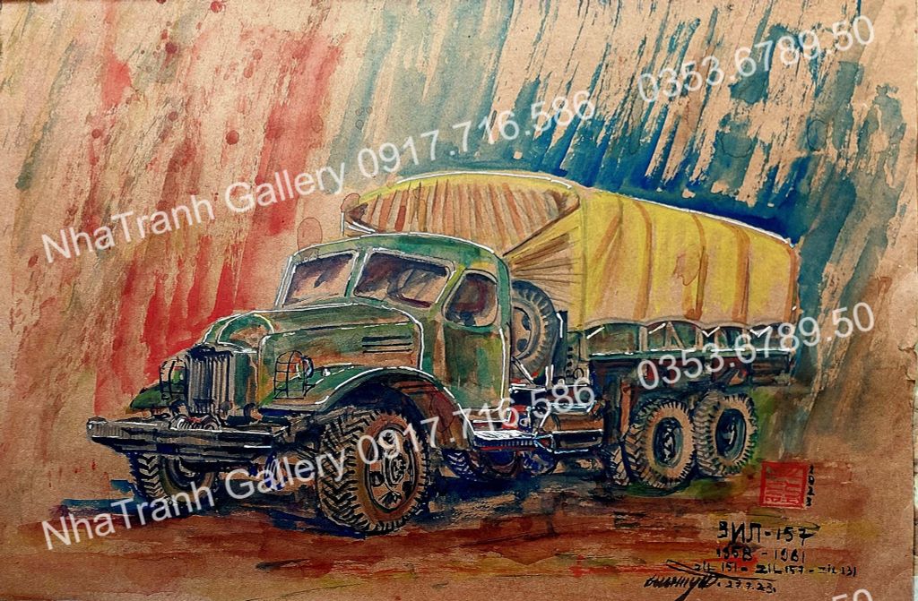 ZiL 157 (1958-1961) Series Xe tải Nga Xo Viet – nhatranh