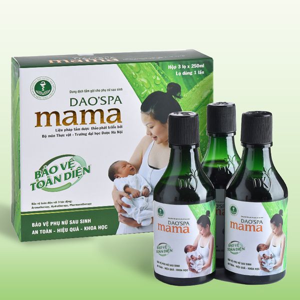 Nước tắm sau sinh Dao’spa Mama (hộp 3 chai) Chi nhánh miền Nam Công ty ...