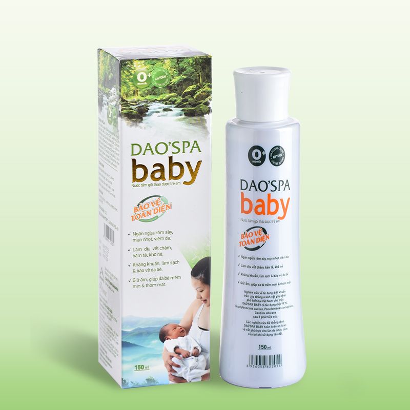 Nước Tắm Trẻ Em DAO’SPA BABY 150ml Chi nhánh miền Nam Công ty CP Dược Khoa