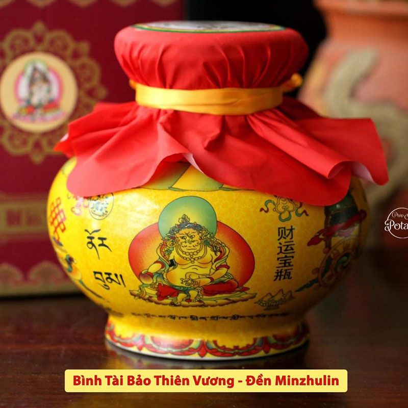 Bình Tài Bảo Đền Minzhulin (Gốm) – Pháp khí POTALA