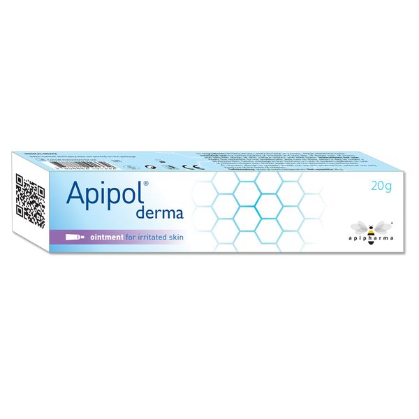 Apipol® dưỡng ẩm, làm dịu làn da bị mất nước và làm lành vết thương ...