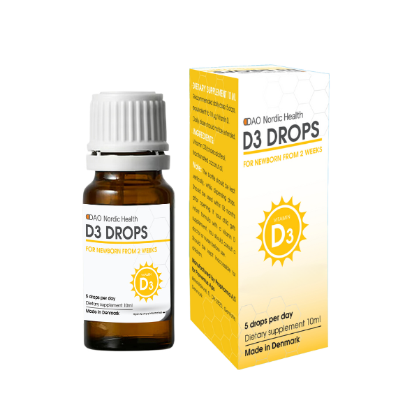 Dao Nordic Health D3 Drops – Wello