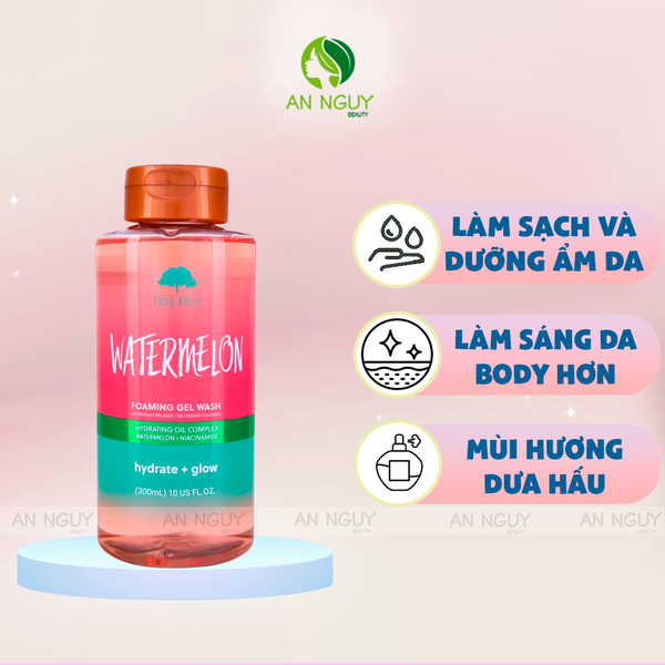 Gel Tắm Tree Hut Foaming Gel WashGel Tắm Tree Hut Foaming Gel Wash ...