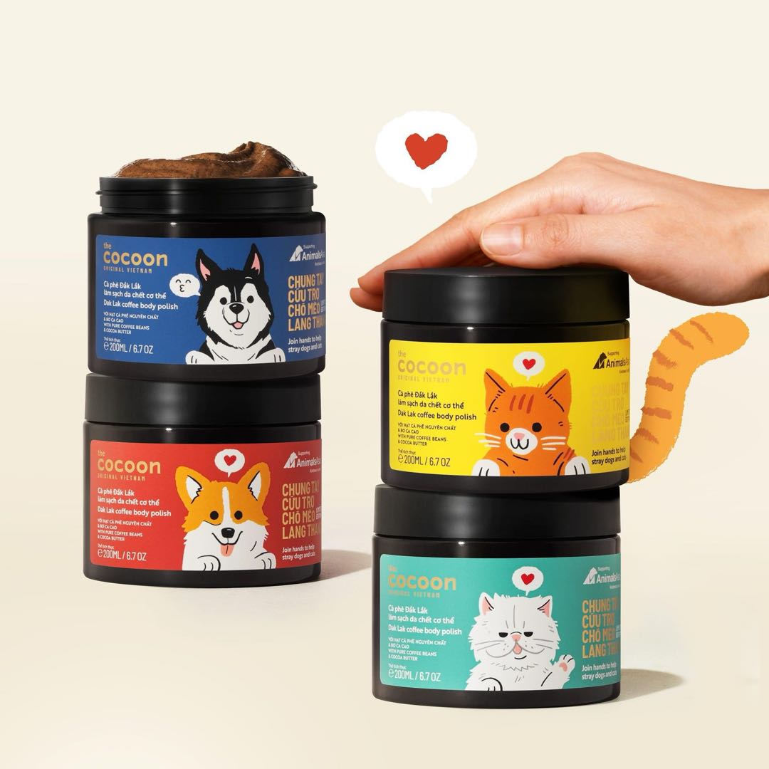 Tẩy Tế Bào Chết Body Cocoon Dak Lak Coffee (Phiên Bản AFF) 200mlTẩy Tế ...
