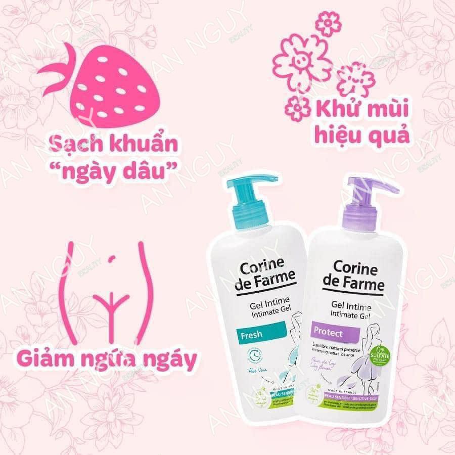 Dung Dịch Vệ Sinh Corine de Farme Intimate Gel 250mlDung Dịch Vệ Sinh Corine de Farme Intimate ...