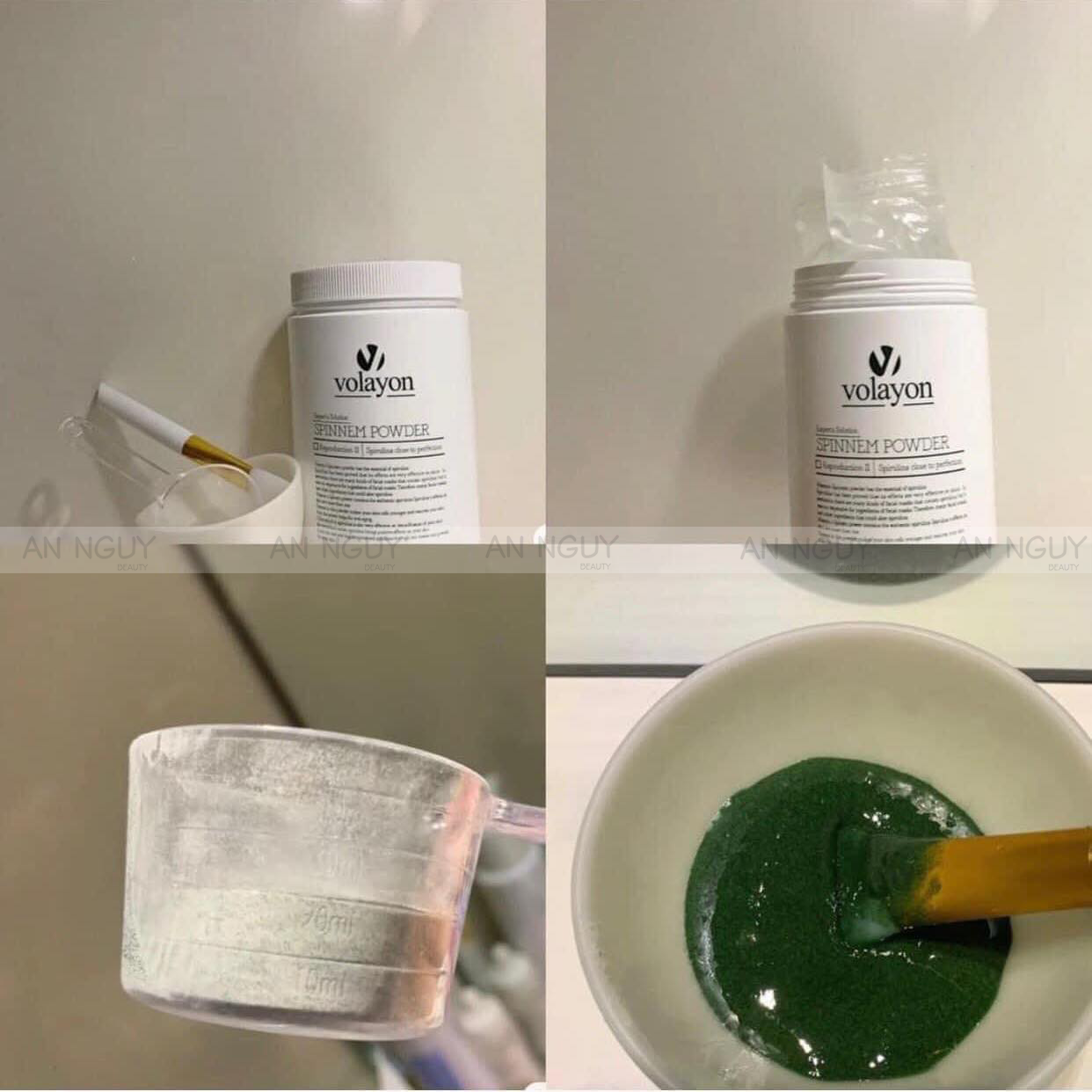 Mặt Nạ Dạng Bột Volayon Spinem Powder Chiết Xuất Tảo Xoắn Thanh Lọc Da ...