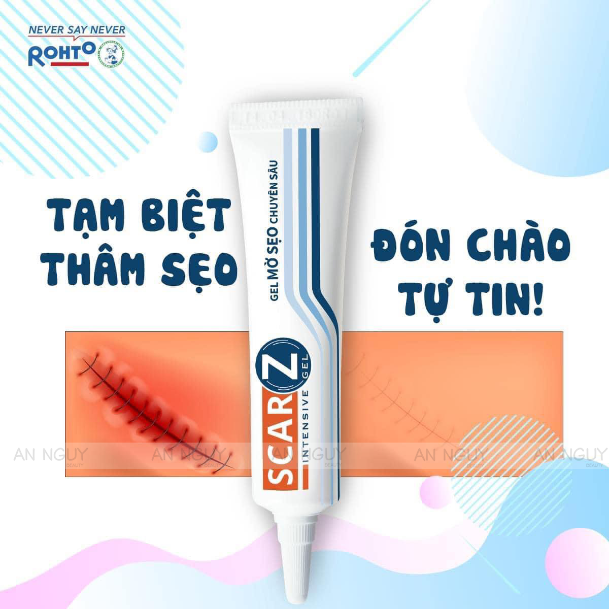 Gel Mờ Sẹo Scar Z Intensive Gel Làm Phẳng, Đều Màu Da 9grGel Mờ Sẹo ...