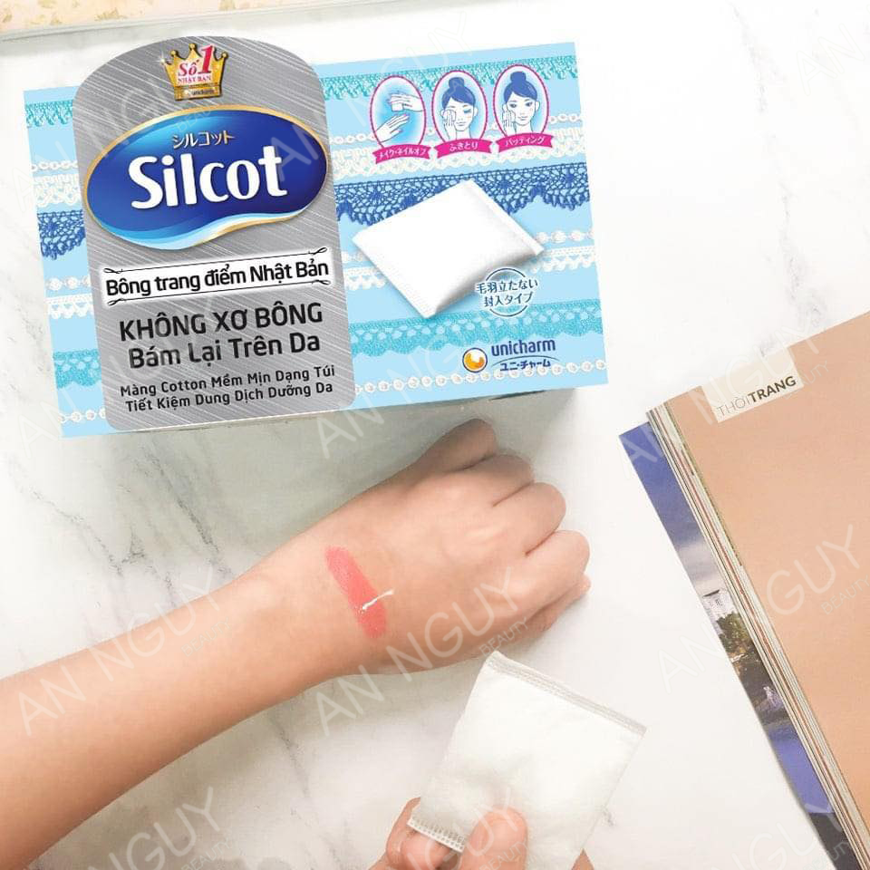 Bông Tẩy Trang Silcot Xanh Dương 82 MiếngBông Tẩy Trang Silcot Xanh ...