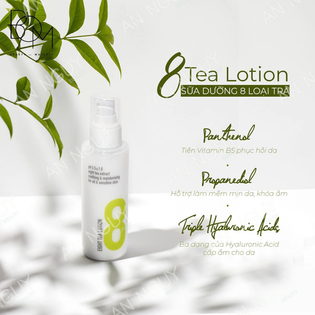 Sữa Dưỡng BOM Eight Tea Lotion Từ 8 Loại Trà 120mlSữa Dưỡng BOM Eight ...
