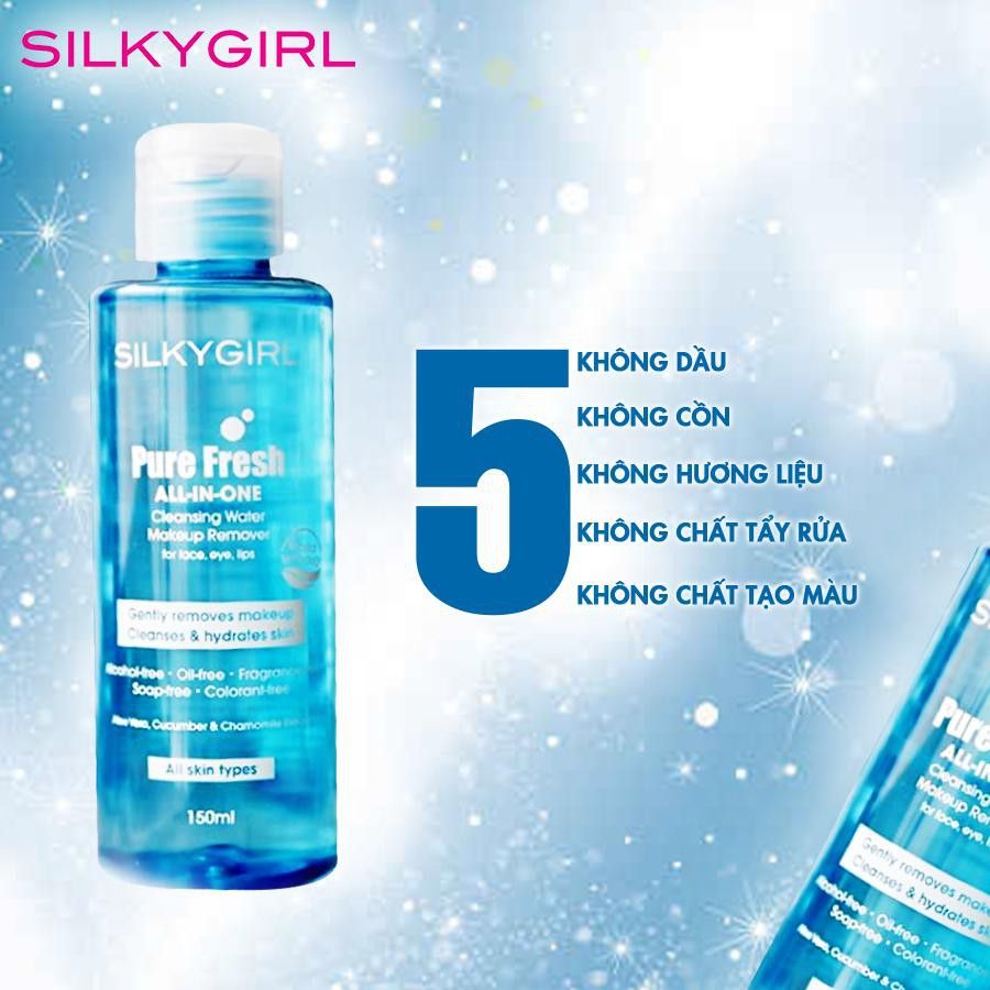 Nước Tẩy Trang SilkyGirl Micellar Pure Fresh Cleansing Water Makeup ...