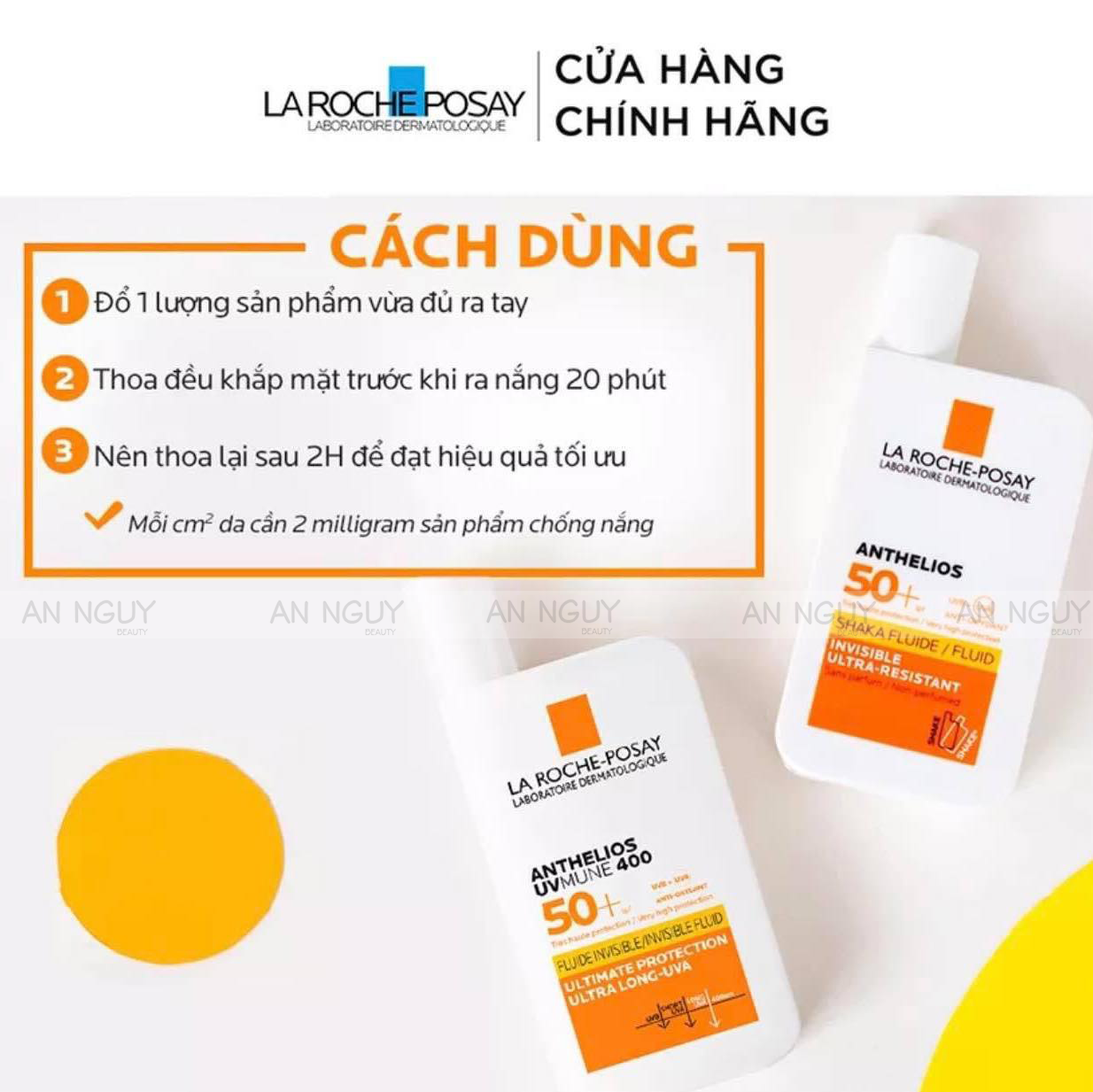 Sữa Chống Nắng La Roche-Posay Anthelios UVMune 400 Fluide Invisible Fluid SPF50+ Cho Da Thường ...