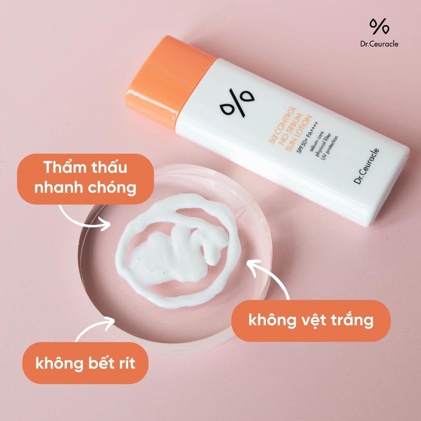 Kem Chống Nắng Dr.Ceuracle 5Alpha Control No-Sebum SPF 50+ PA++++ Kiểm Soát Dầu Nhờn Cho Da Dầu ...