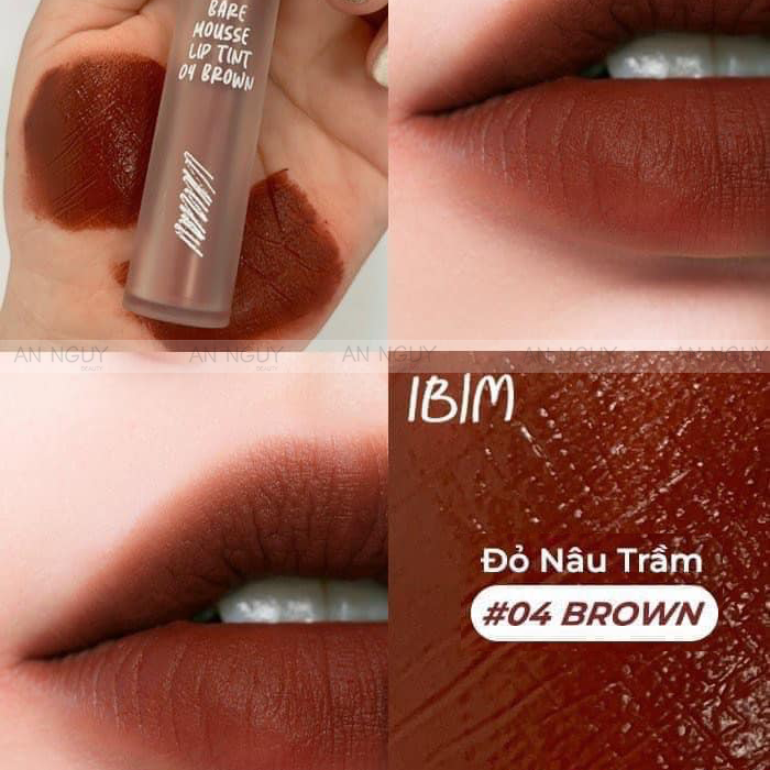 Son Kem Lì IBIM Bare Mousse Lip Tint 4.3grSon Kem Lì IBIM Bare Mousse Lip Tint 4.3gr – annguy.beauty