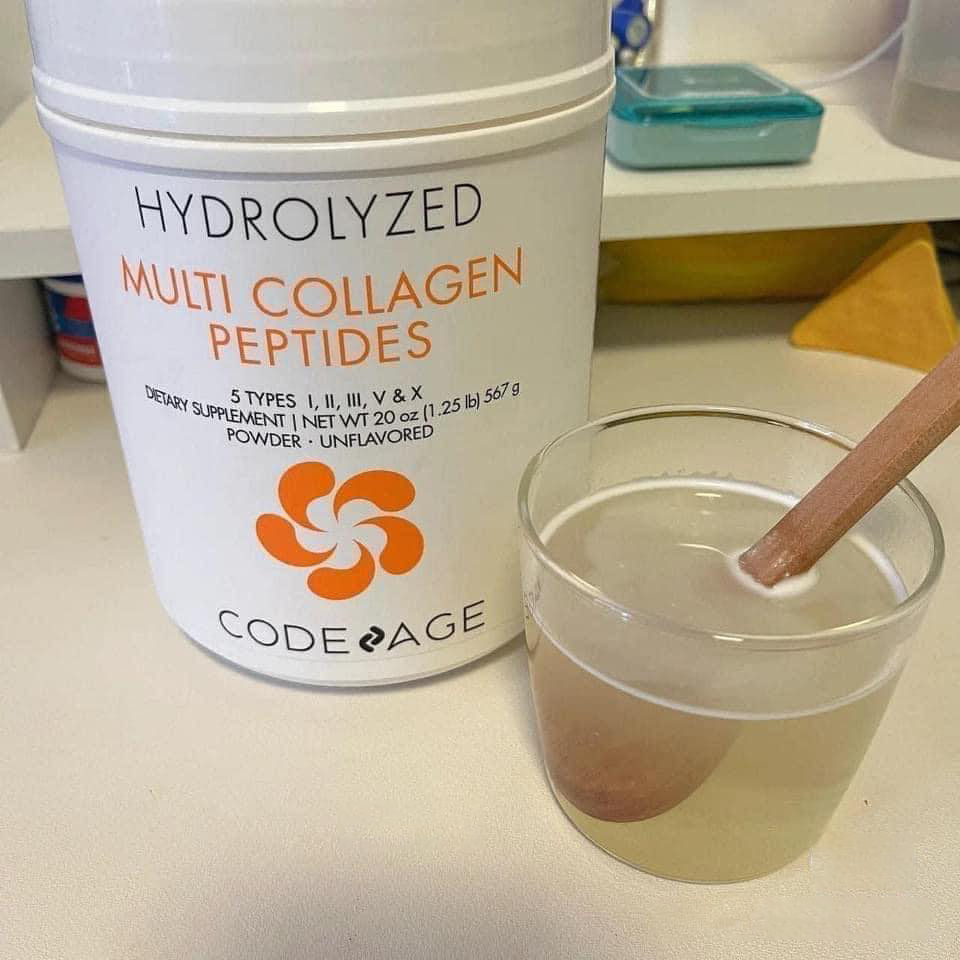 Bột Collagen CodeAge Multi Collagen Peptides Powder Trẻ Hóa Làn Da, Chống Lão Hóa 567grBột ...