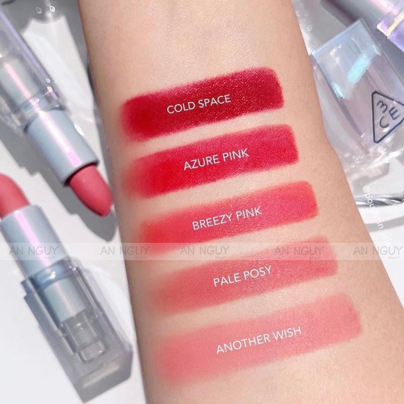 Son Thỏi 3CE Soft Matte Lipstick Summer Radiance Collection 3.5gr #Cold ...