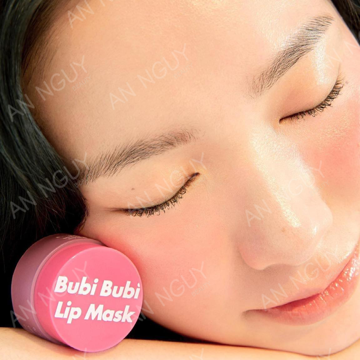 Mặt Nạ Ngủ Unpa Bubi Bubi Lip Mask Special Care Dưỡng Hồng Môi 9gMặt Nạ ...