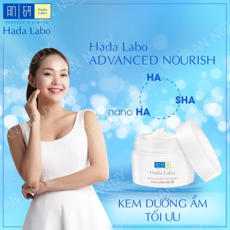 Kem Dưỡng Hada Labo Advanced Nourish Hyaluronic Acid Cream Cấp Ẩm Tối Ưu Cho Mọi Loại Da 50grKem ...