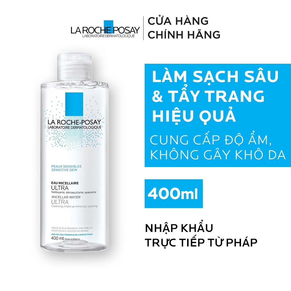 Nước Tẩy Trang La Roche-Posay Micellar Water Ultra Sensitive Skin Cho Da Nhạy CảmNước Tẩy Trang ...