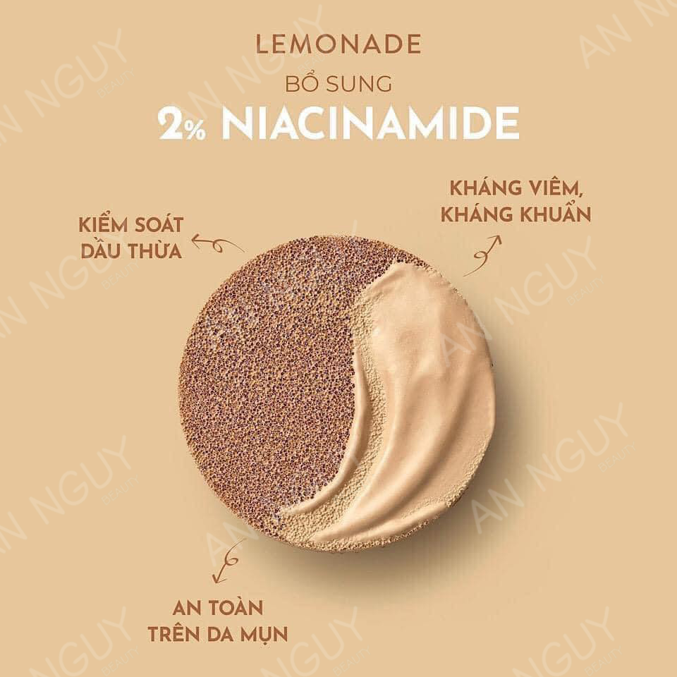 Phấn Nước Lemonade Supermatte Cushion Kiềm Dầu 15grPhấn Nước Lemonade ...