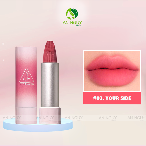 Son Thỏi Lì 3CE Cashmere Hug LipstickSon Thỏi Lì 3CE Cashmere Hug Lipstick – annguy.beauty
