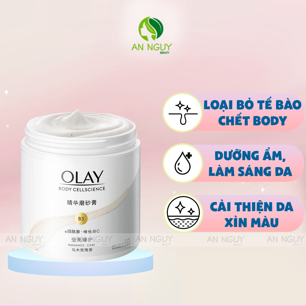 Tẩy Tế Bào Chết Body Olay B3 Body Cellscience 200gTẩy Tế Bào Chết Body ...