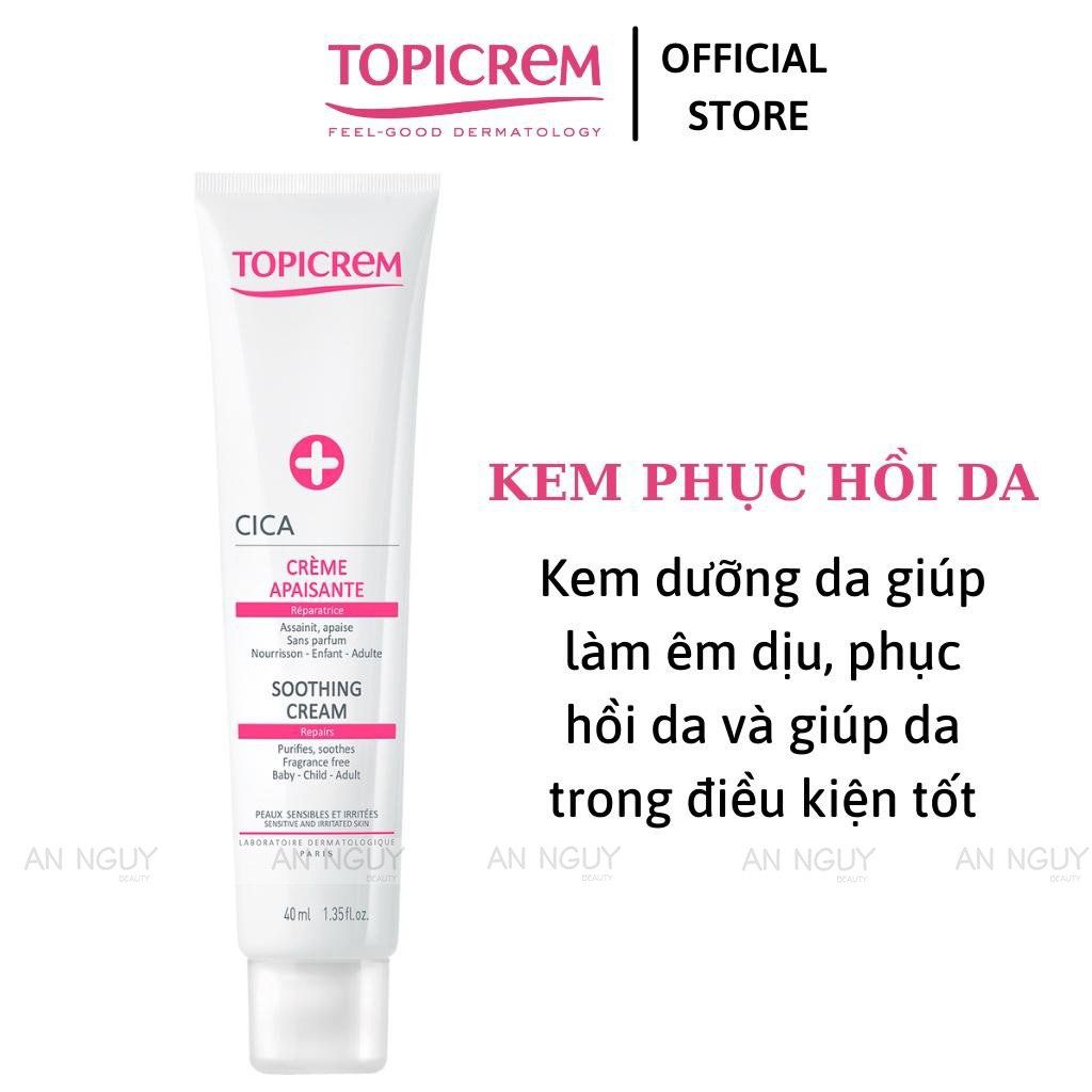Kem Dưỡng Topicrem Cica Soothing Cream Làm Dịu Phục Hồi DaKem Dưỡng ...