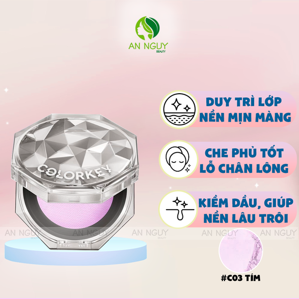 Phấn Phủ Dạng Bột Colorkey Lasting Naturally Occurring Loose PowderPhấn ...
