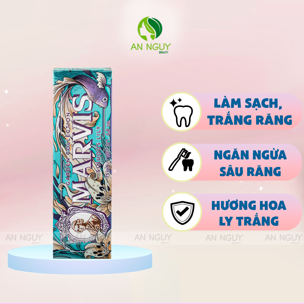 Kem Đánh Răng Marvis Toothpaste Garden Collection 75mlKem Đánh Răng ...