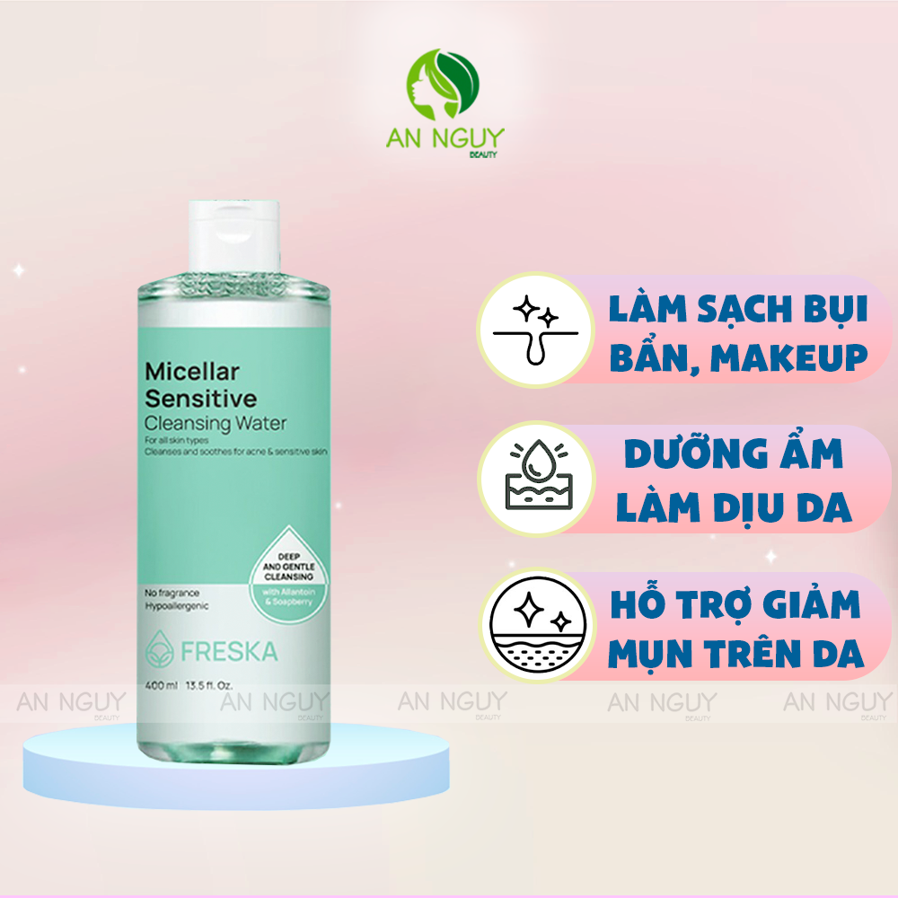 Nước Tẩy Trang Freska Micellar Sensitive Cleansing Water Sạch Sâu ...