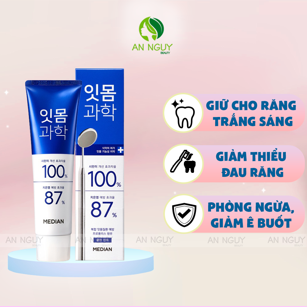 Kem Đánh Răng Median Gum Science Toothpaste 120gKem Đánh Răng Median ...