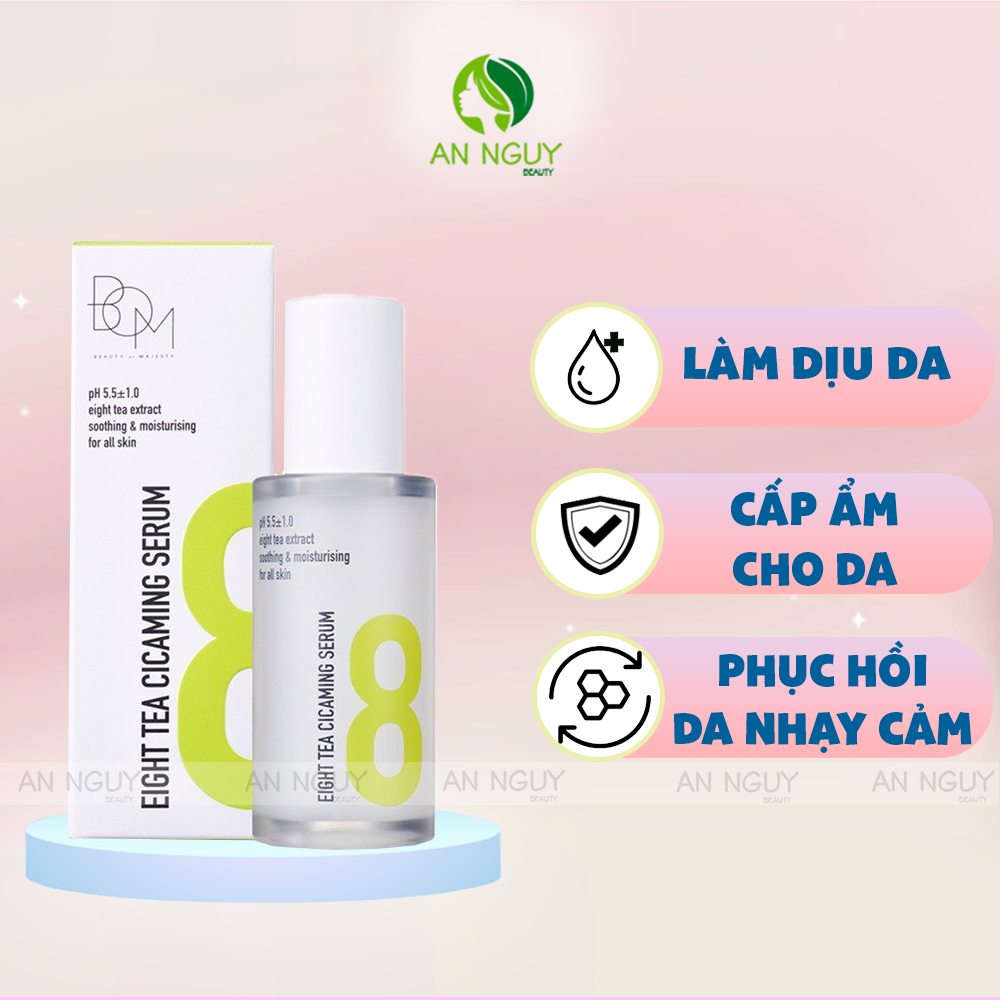 Tinh Chất Làm Dịu Da BOM Eight Tea Cicaming Serum Dịu Nhẹ Chiết Xuất Từ ...