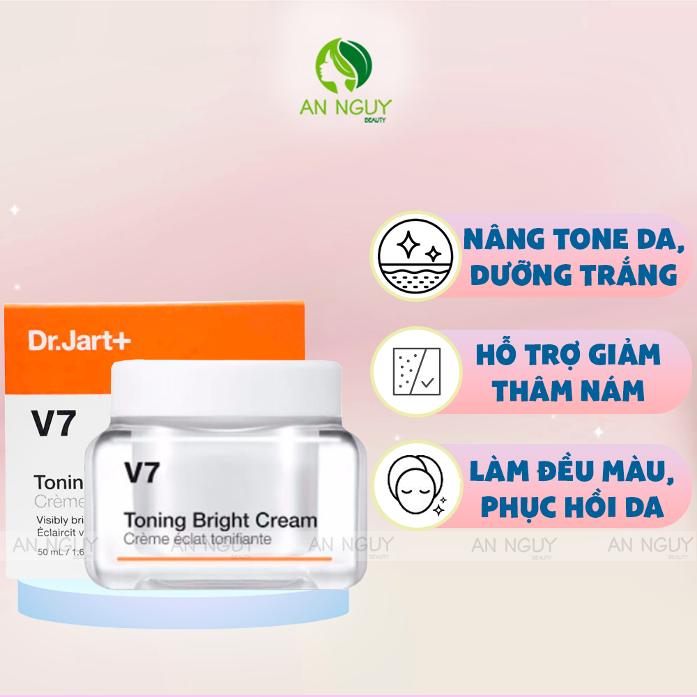 Kem Dưỡng Trắng Dr.Jart+ V7 Toning Bright Cream Giảm Thâm NámKem Dưỡng ...