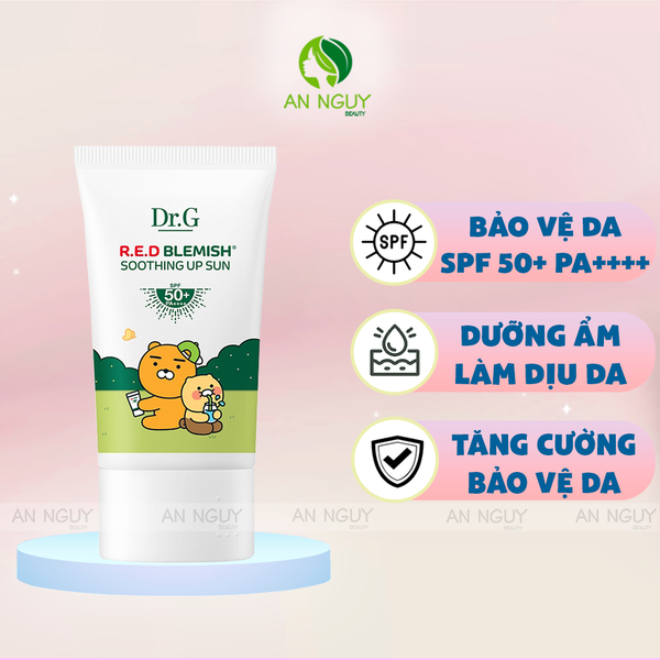Kem Chống Nắng Phổ Rộng Dr.G R.E.D Blemish Soothing Up Sun SPF 50+ PA++++ Bảo Vệ Da Tối ƯuKem ...