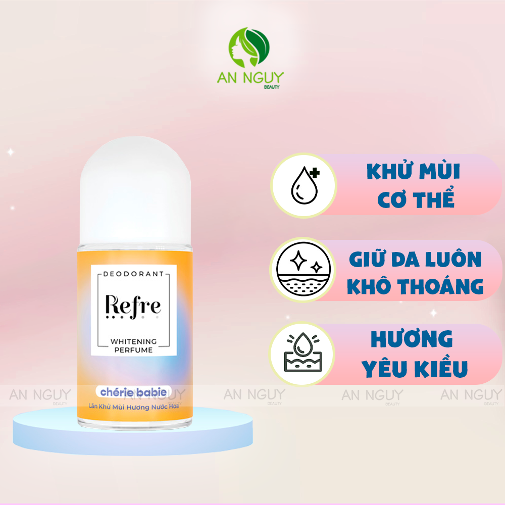 Lăn Khử Mùi Refre Deodorant Whitening Perfume 40mlLăn Khử Mùi Refre ...
