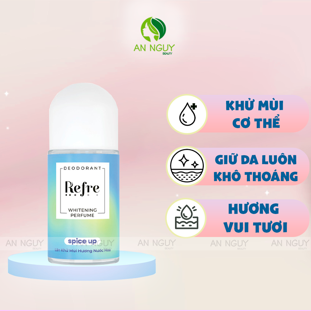 Lăn Khử Mùi Refre Deodorant Whitening Perfume 40mlLăn Khử Mùi Refre ...
