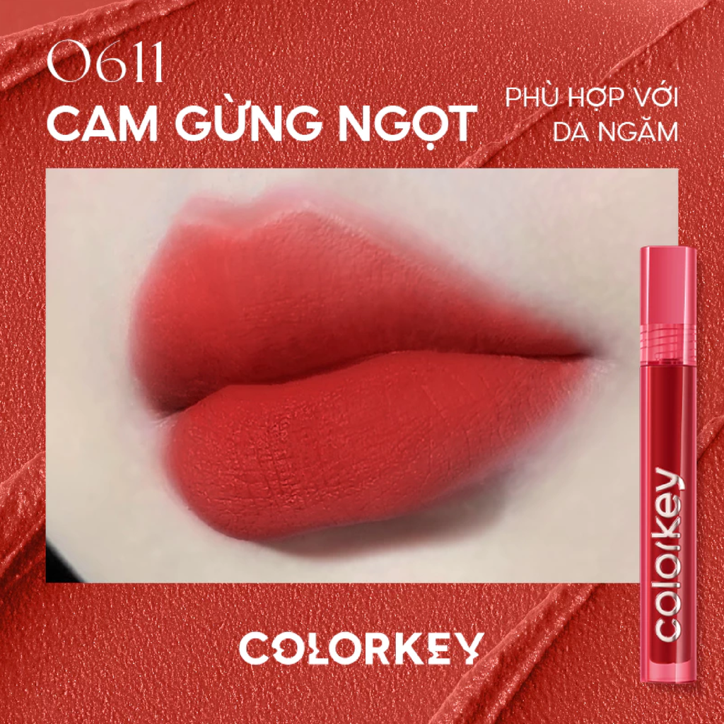 Son Kem Colorkey Airy Velvet Lip LacquerSon Kem Colorkey Airy Velvet ...