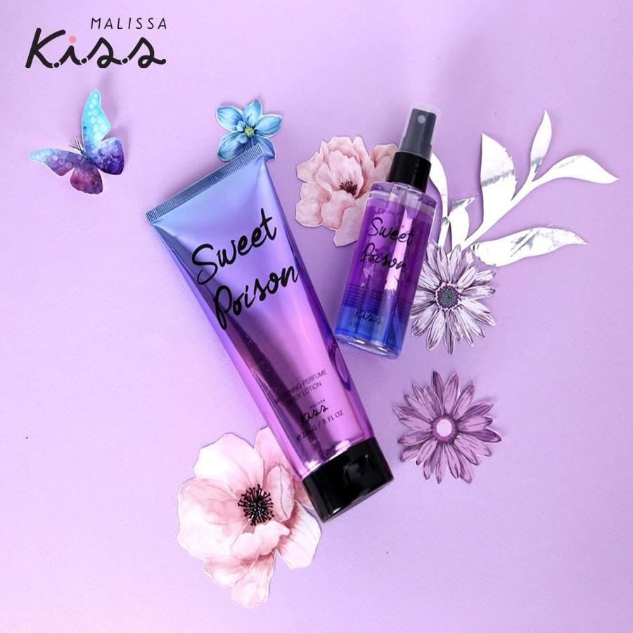 Sữa Dưỡng Thể Malissa Kiss Blossom Whitening Perfume Body Lotion Sáng ...