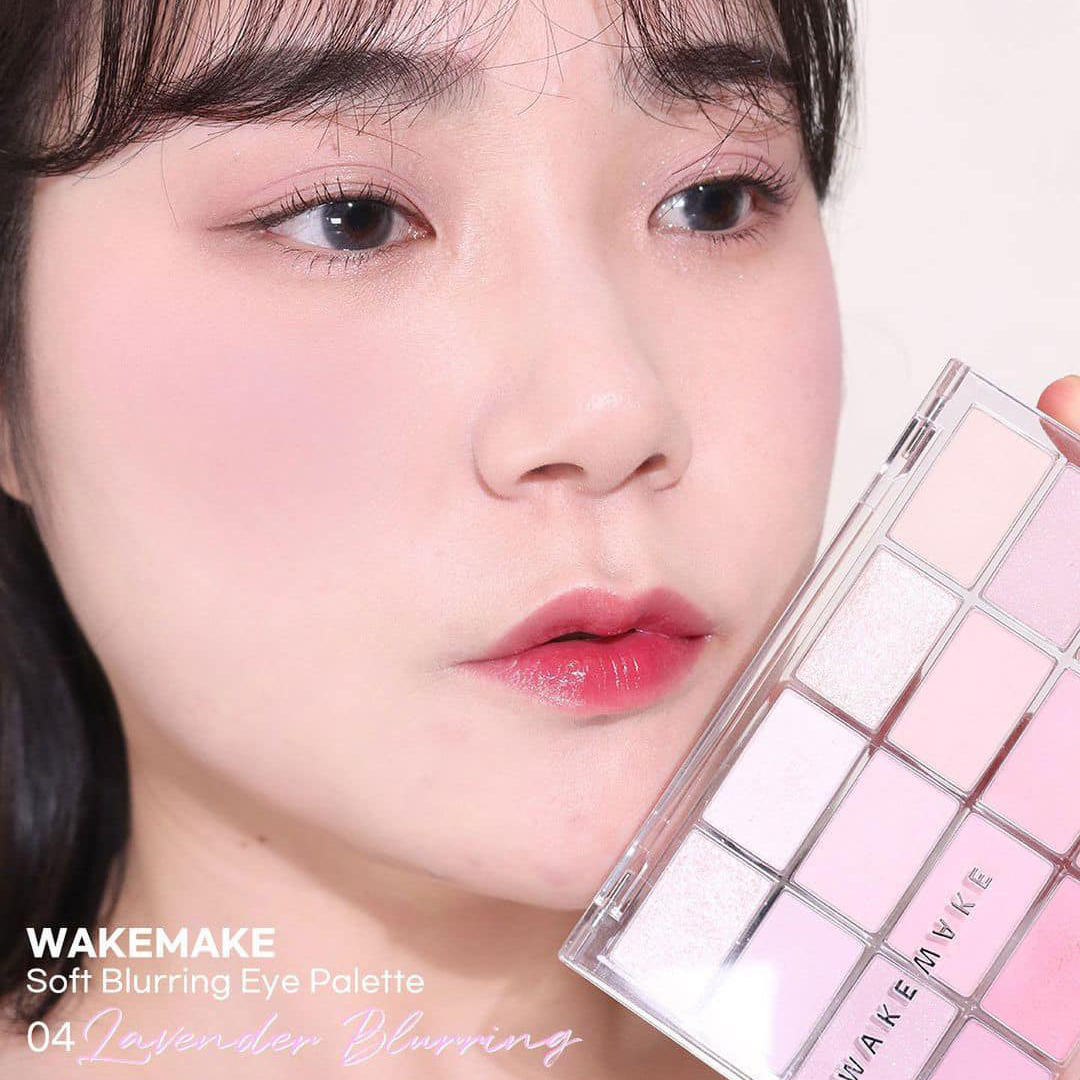 Bảng Phấn Mắt 16 Ô Wakemake Soft Blurring Eye Palette 14gBảng Mắt 16 Ô Wakemake Soft Blurring ...