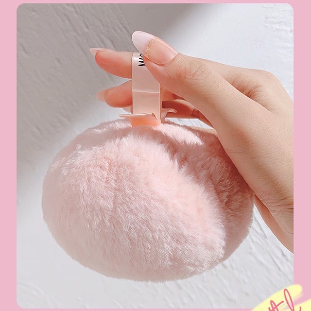 Bông Phấn Bắt Sáng Kim Tuyến MACK ANDY Powder Make Up BallBông Phấn Bắt ...