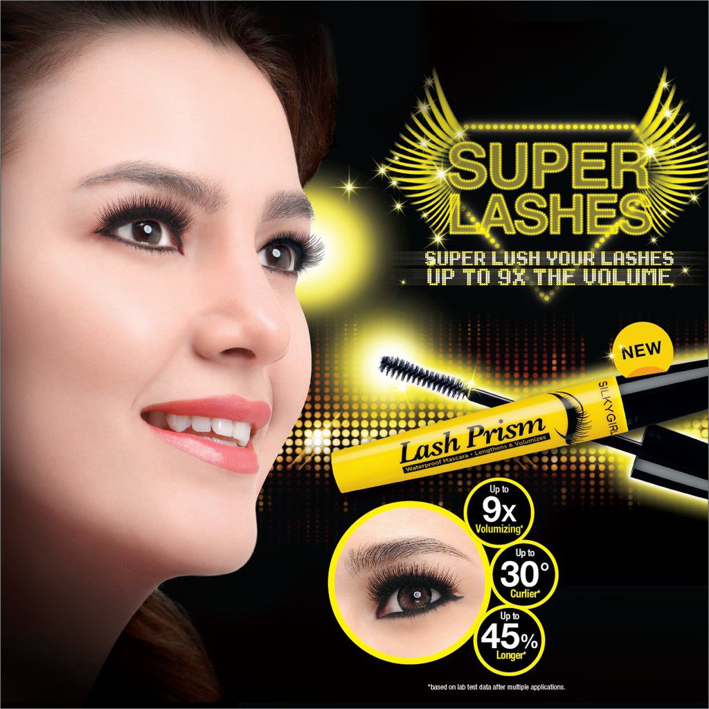 Mascara SilkyGirl Lash Prism Dày Mi Chống Nước 4mlMascara SilkyGirl Dày ...