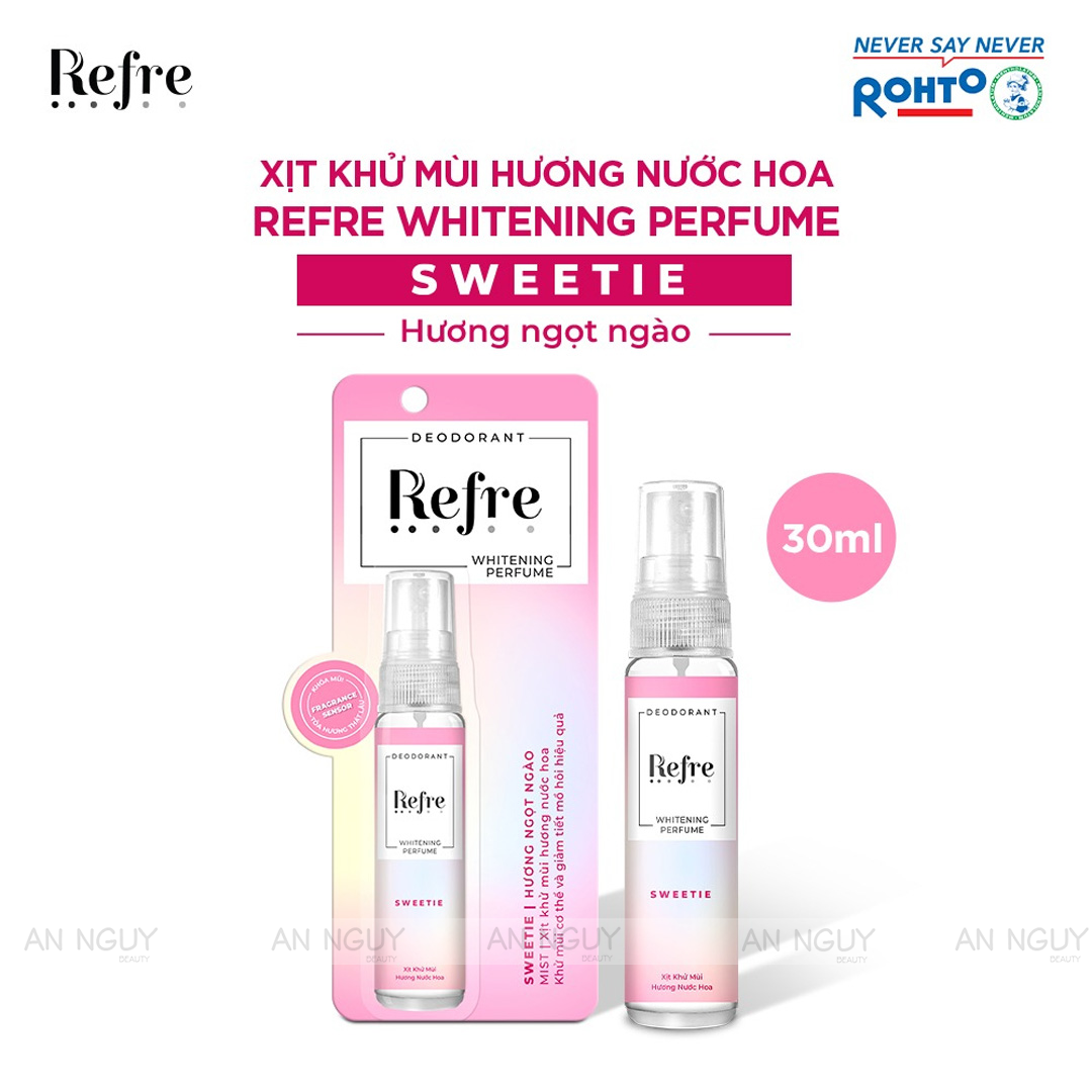 Xịt Khử Mùi Refre Deodorant Whitening Perfume Mist Hương Nước Hoa ...