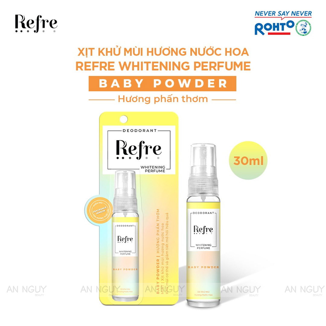 Xịt Khử Mùi Refre Deodorant Whitening Perfume Mist Hương Nước Hoa ...