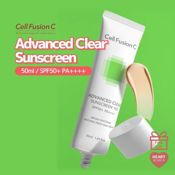 Kem Chống Nắng Cell Fusion C Advanced Clear Sunscreen 100 SPF50+ PA++++ Kiềm Dầu 50mlKem Chống ...