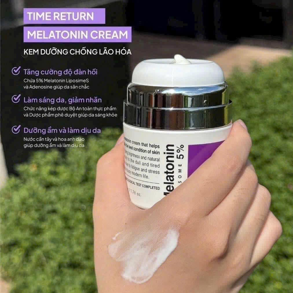 Kem Dưỡng Maxclinic Time Return Melatonin Cream Chống Lão Hóa 50gKem Dưỡng Maxclinic Time Return ...