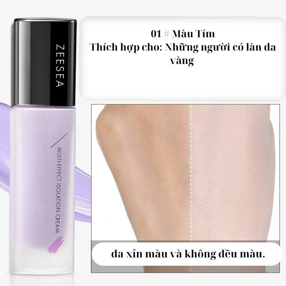 Kem Lót Zeesea Multi-Effect Makeup Primer Kiềm Dầu, Nâng TôngKem Lót Zeesea Multi-Effect Makeup ...